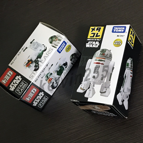 STAR WARS R2-711 Japan 7-11 diecast astromech droid scooter Tomica Takara TakaraTomy, Hobbies ...
