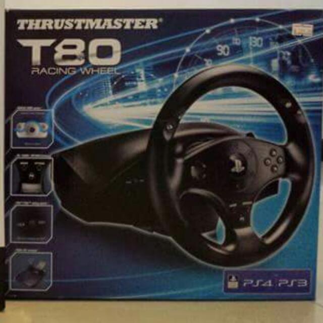 Thrustmaster T80, Video Gaming, Video Games, PlayStation on Carousell