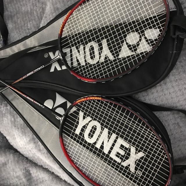 Yonex Carbonex 5000 Badminton Rackets, Sports Equipment, Sports & Games, Racket & Ball Sports on ...