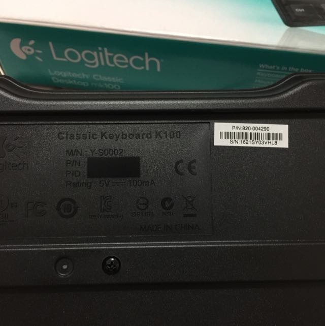 BrandNew*Logitech PS2 keyboard Come With Mouse, Computers & Tech, Parts ...