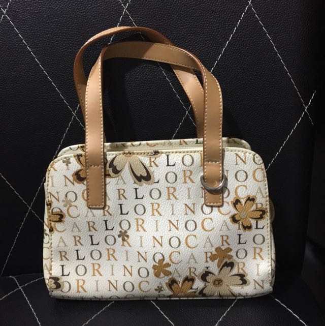 Authentic Carlo Rino Hand Carry - Handbag, Luxury, Bags & Wallets on ...