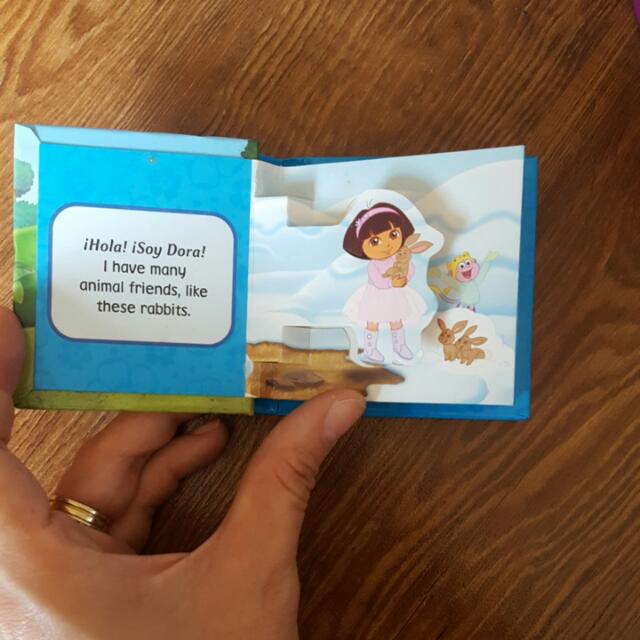 Dora the Explorer pop up books set, Books & Stationery, Children's ...