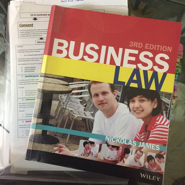 RMIT Commercial Law Textbook Law 2446, Hobbies & Toys, Books ...