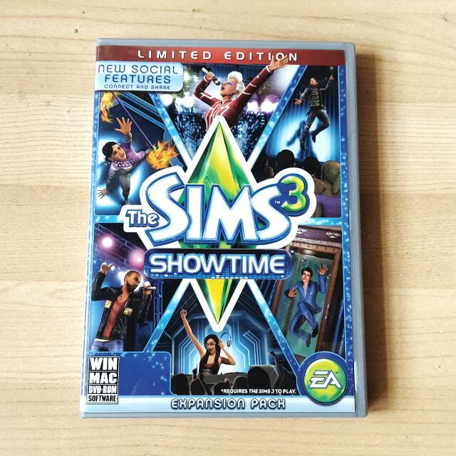 Sims 3 Showtime Expansion Pack, Video Gaming, Gaming Accessories, Game ...