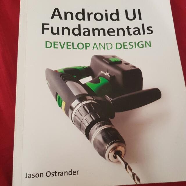 Android UI Fundamentals Develop & Design, Books & Stationery, Fiction ...