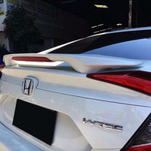 Civic FC 2016 Modulo Spoiler with Brakelights, Auto Accessories on ...