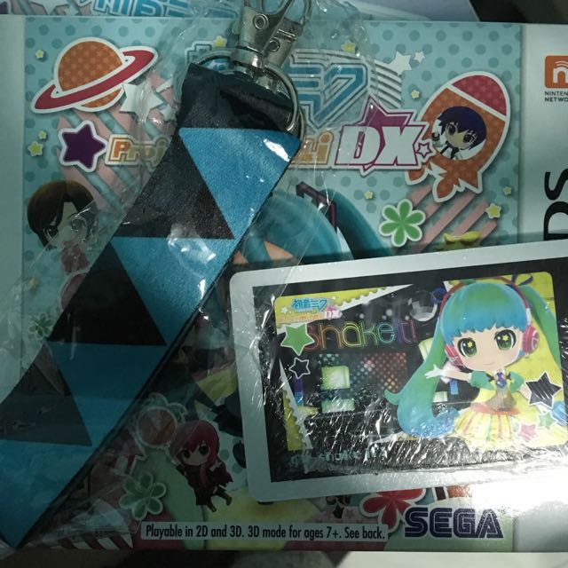 Hatsune Miku Project Mirai DX Game Cartridge, Video Gaming, Video Games ...