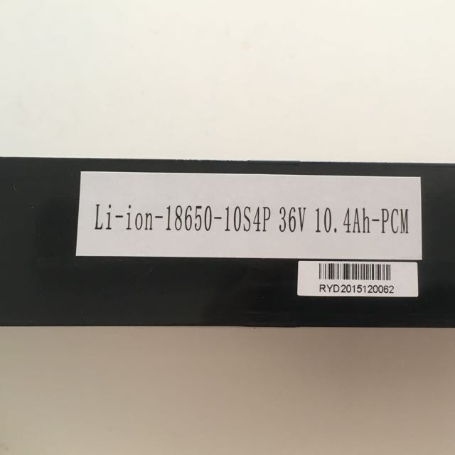 Inokim Light Original Internal 10.4ah Battery, Computers & Tech, Parts ...