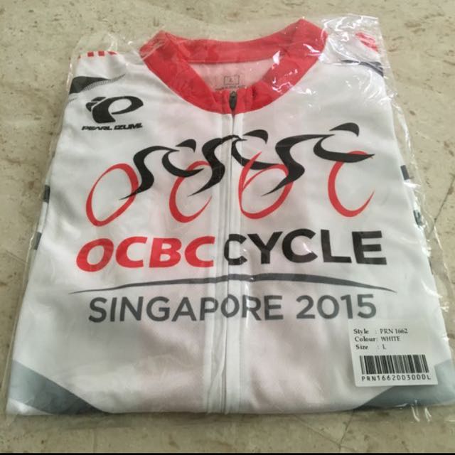 OCBC Cycling 2015 Jersey, Men's Fashion, Activewear on Carousell