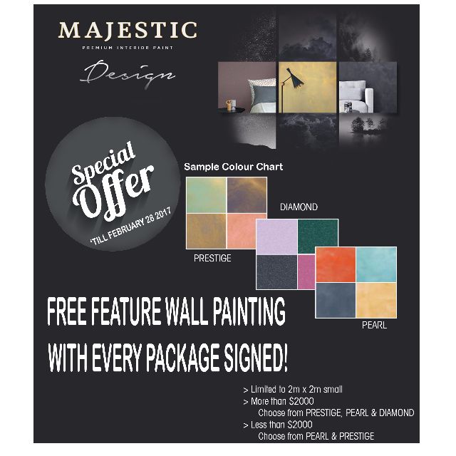 PROMOTION FOR DESIGN EFFECTS WALL PAINT!!, Furniture & Home Living ...