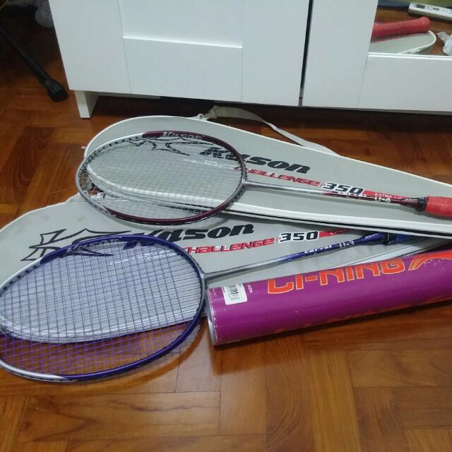 Kason Carvel U3 And U4 Badminton Racket, Sports Equipment, Sports ...