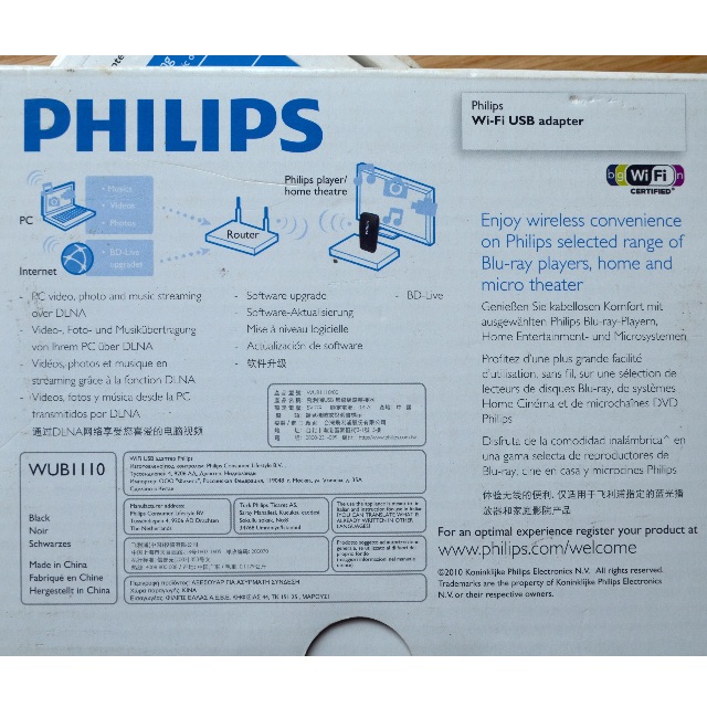 Genuine Philips WIFI USB Adaptor, Computers & Tech, Parts & Accessories ...