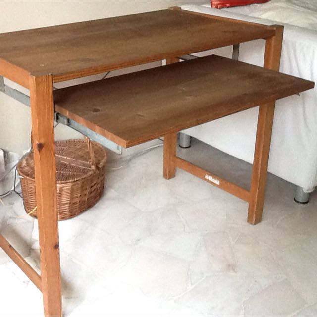 IKEA Ivar Computer/Study Table With Drawer, Furniture & Home Living ...