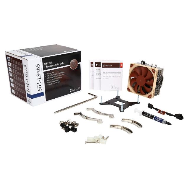 Noctua NH-L9x65 92 x 92 x 14mm, 92 x 92 x 25mm SSO2 Low-profile Quiet ...