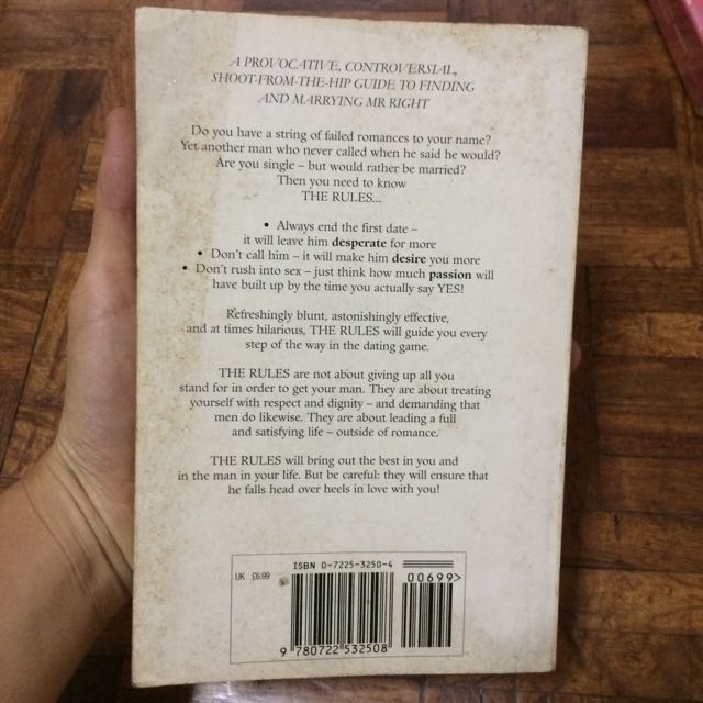 The Rules by Ellen Fein And Sherrie Schneider, Hobbies & Toys, Books ...