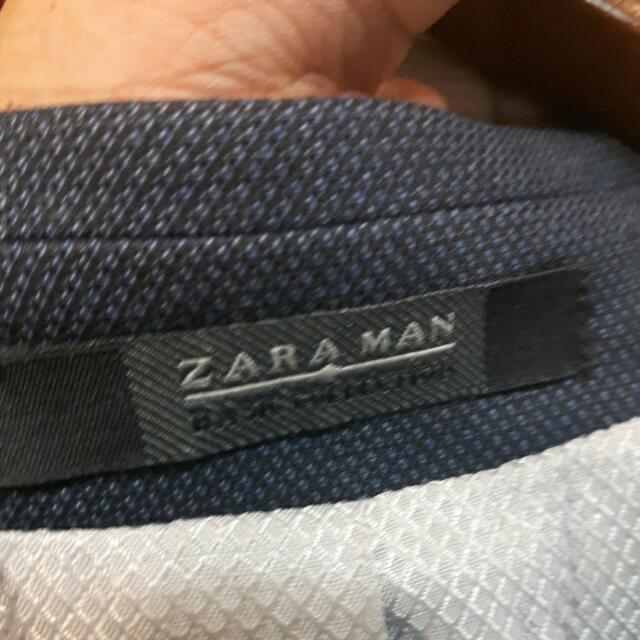 Zara Man Basic Collection Blazer, Men's Fashion, Tops & Sets, Formal ...