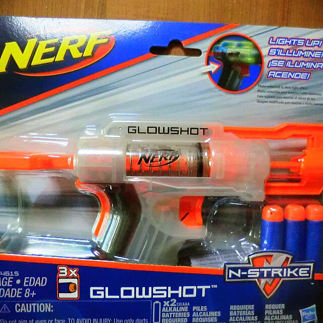 BNIB NERF Glowshot, Hobbies & Toys, Toys & Games on Carousell