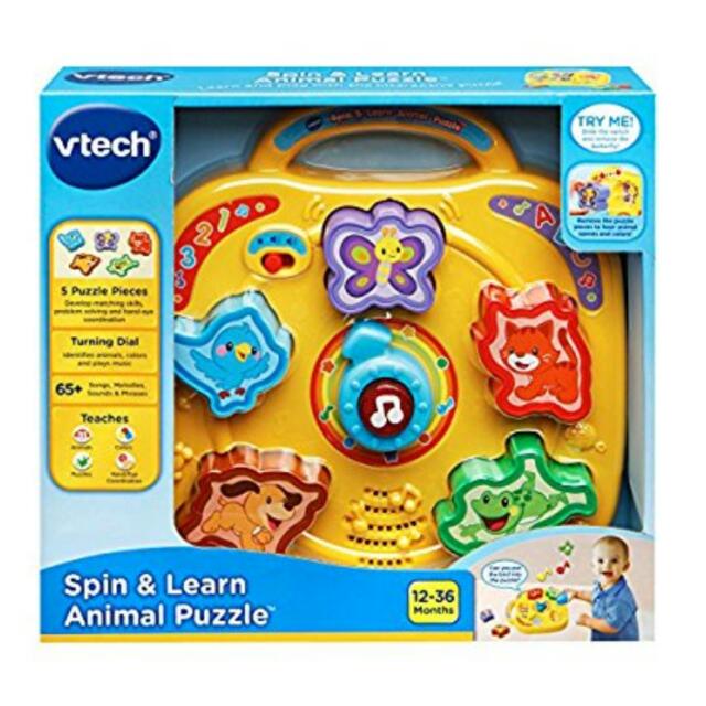 brand new: VTech Spin & Learn Animal Puzzle, Hobbies & Toys, Toys ...