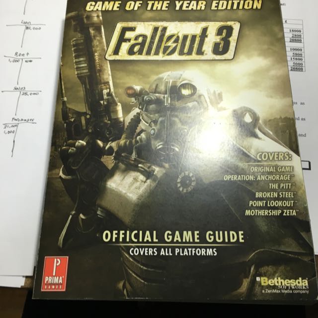 Fallout 3 Guidebook, Hobbies & Toys, Books & Magazines, Assessment ...