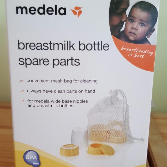 Medela Breastmilk Bottle Spare Parts, Babies & Kids, Nursing & Feeding ...
