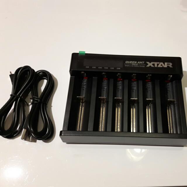 Smart Lithium Ion Battery Charger XTAR Queen Ant MC6, Mobile Phones ...