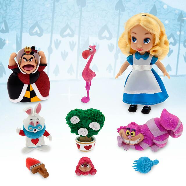 Disney Animators Collection Alice In Wonderland Mini Doll Play Set ...