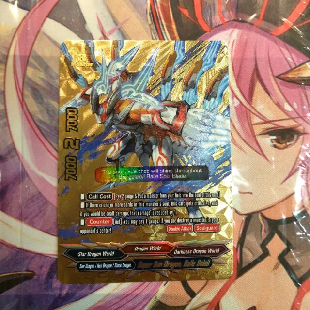 BuddyFight Super Sun Dragon,Balle Soleil, Hobbies & Toys, Toys & Games ...