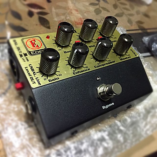 EDEN Direct Box Bass Preamp Pedal, Hobbies & Toys, Music & Media, Music ...