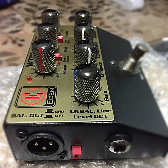 EDEN Direct Box Bass Preamp Pedal, Hobbies & Toys, Music & Media, Music ...