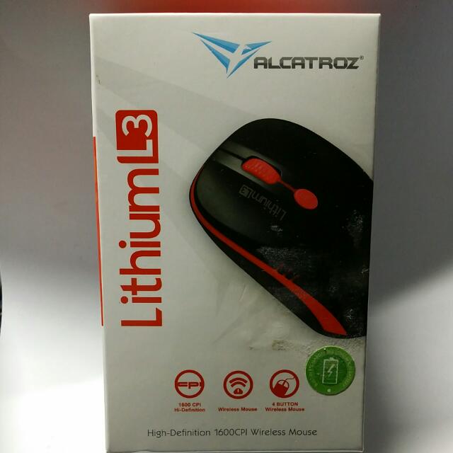 Lithium L3 High-Definition and 4 button Wireless Mouse, Computers ...