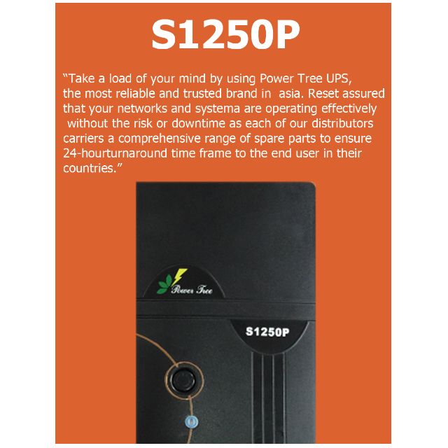 Power Tree UPS 1250P Uninterruptible Power Supply, Computers & Tech ...