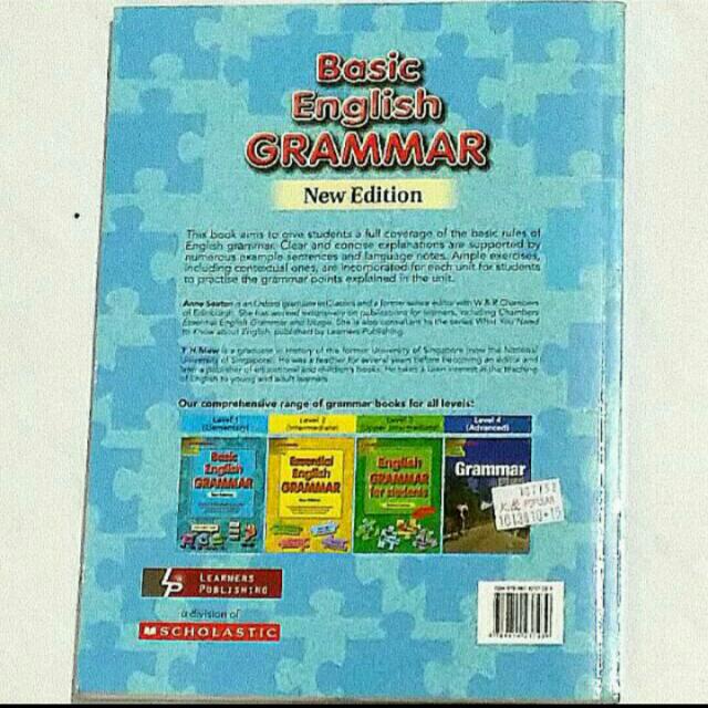 Scholastic Basic English Grammar By Learners Publishing (Level 1 ...