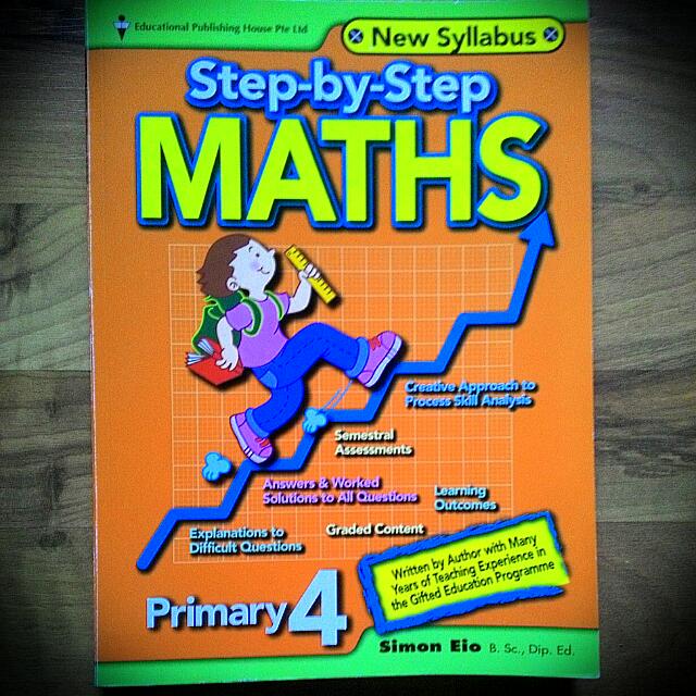 Step-By-Step Maths Primary 4, Hobbies & Toys, Books & Magazines ...