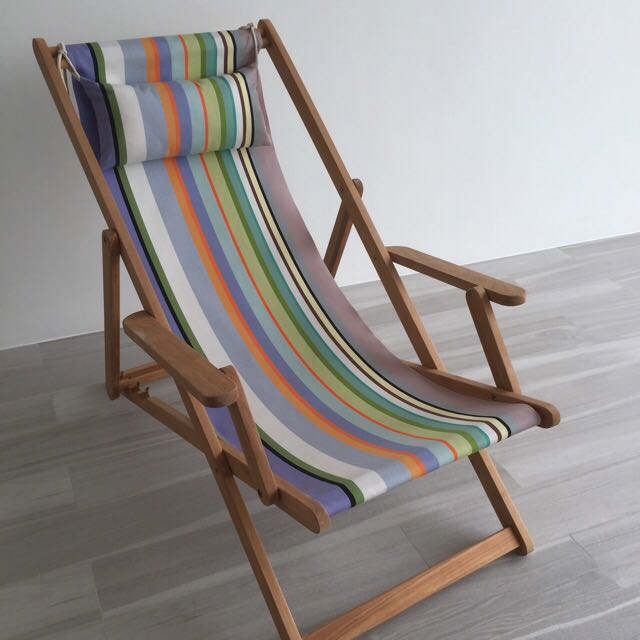 2 sets Customised French Sun Deck Chairs, Furniture & Home Living ...
