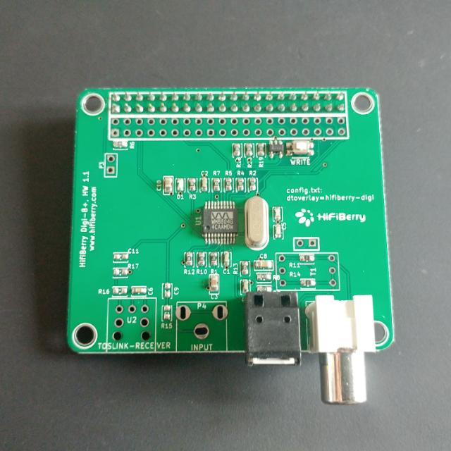 [香港包郵] HiFiBerry DIGI+ Standard version, 音響器材, 音樂播放裝置 MP3及CD Player ...