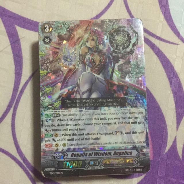 Cardfight Vanguard Genesis Deck, Hobbies & Toys, Memorabilia ...