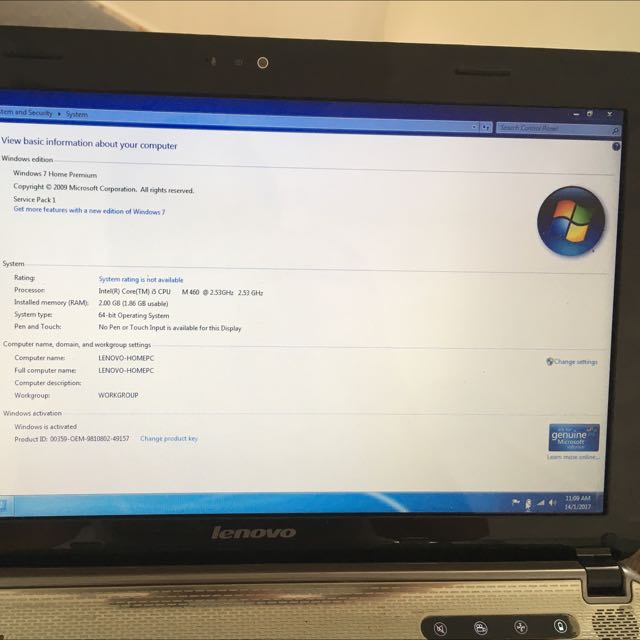Lenovo IDEAPAD Z360, Computers & Tech, Laptops & Notebooks on Carousell