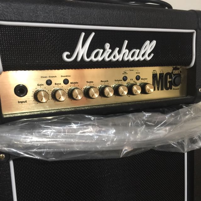 Marshall Mini Stack MG15FXMS, Hobbies & Toys, Music & Media, Musical ...