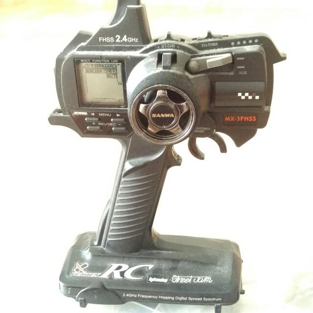 Sanwa MX3-FHSS 2.4Ghz Tx Only., Hobbies & Toys, Toys & Games on Carousell