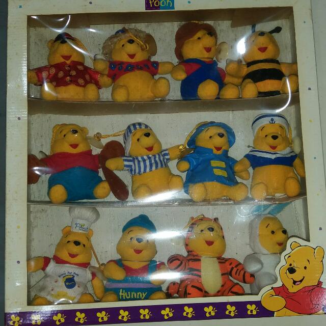Winnie The Pooh Full Set 12pcs, Hobbies & Toys, Toys & Games on Carousell