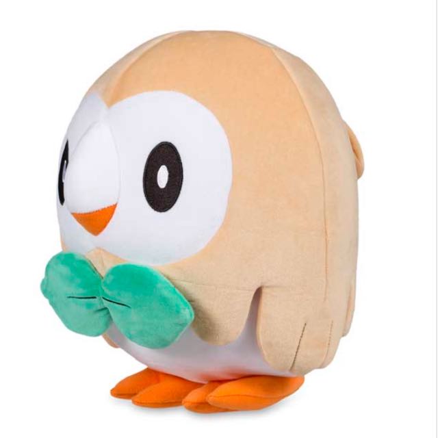 Authentic Life-size Rowlet Plush Poke Center, Hobbies & Toys, Toys ...