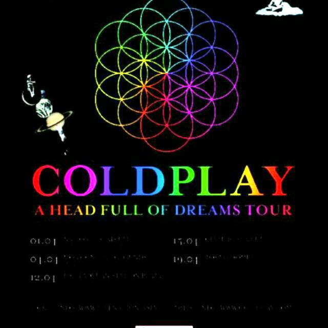 Coldplay Ticket, Tickets & Vouchers, Event Tickets on Carousell