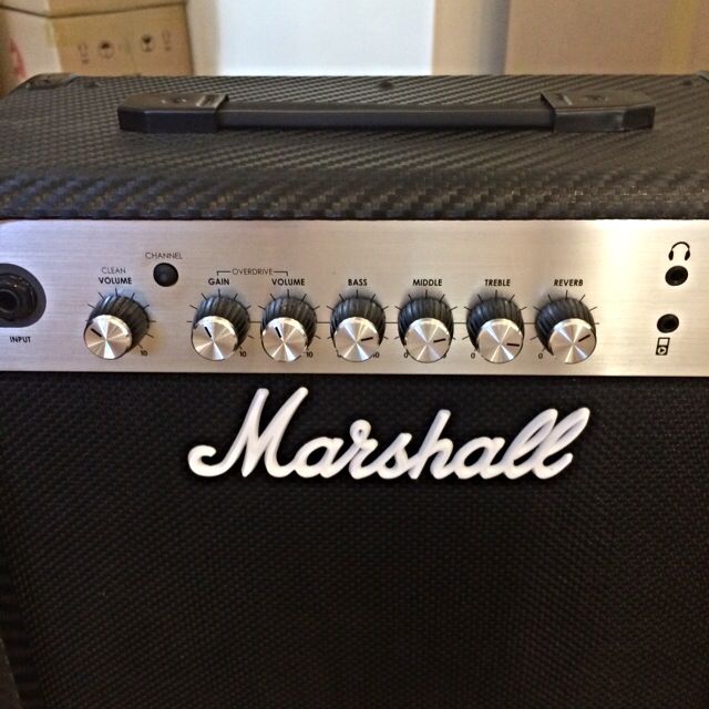 Marshall Electric Guitar Amplifier, Hobbies & Toys, Music & Media ...