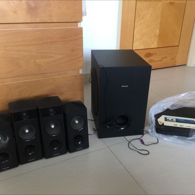 Philips Home Theatre System 5.1 Surround And Woofer, Audio, Soundbars ...
