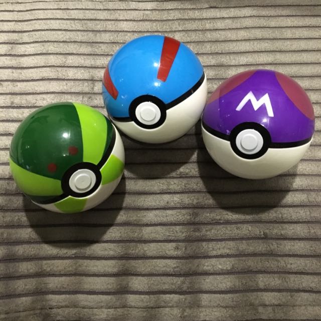 Pokemon Pokeballs, Hobbies & Toys, Toys & Games on Carousell