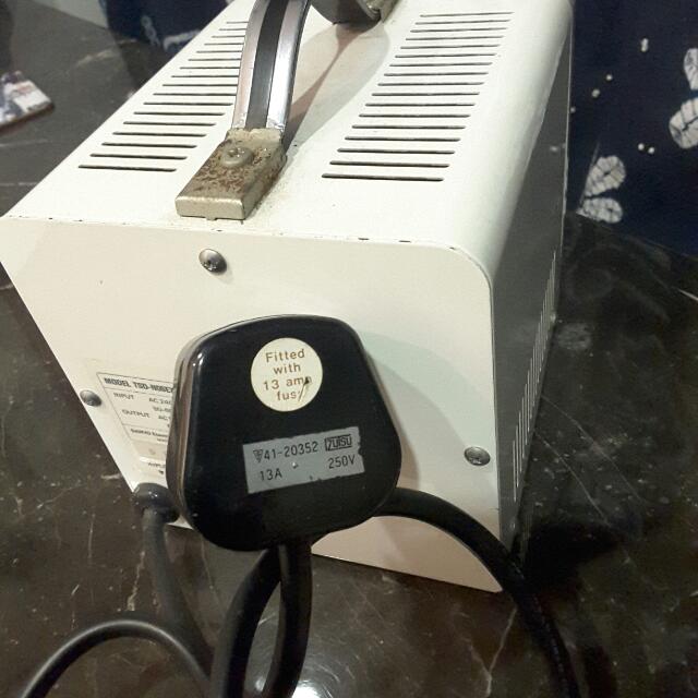 Sanyo Step Down Transformer, TV & Home Appliances, Kitchen Appliances ...