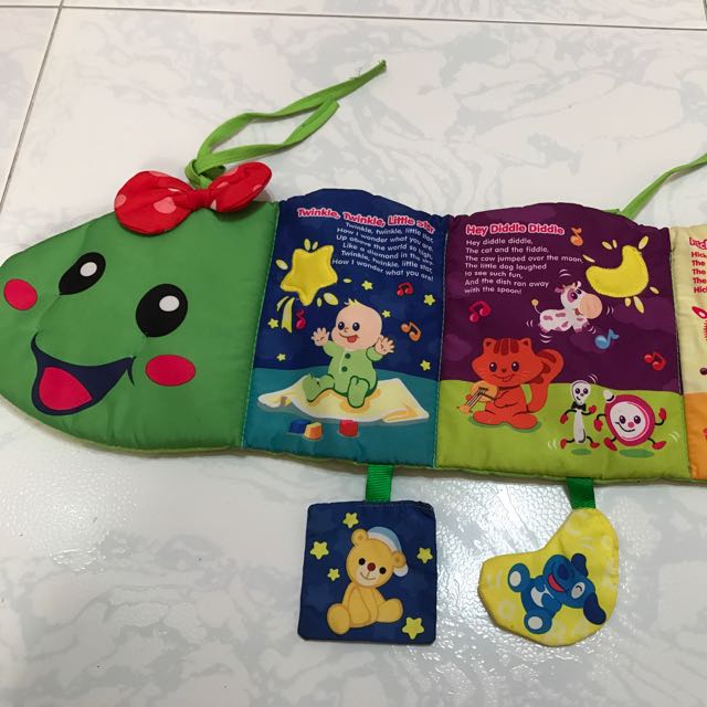 Vtech Nursery Rhymes Caterpillar (Crib Bumper), Babies & Kids, Toys ...