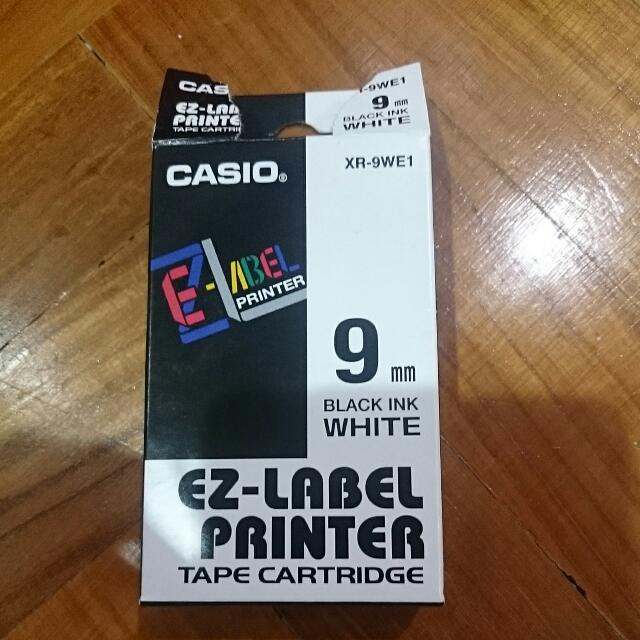 Casio Ez-Label Printer Tape Cartridge, Hobbies & Toys, Stationery ...
