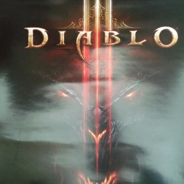 Diablo 3 Poster, Video Gaming, Video Game Consoles, Others on Carousell