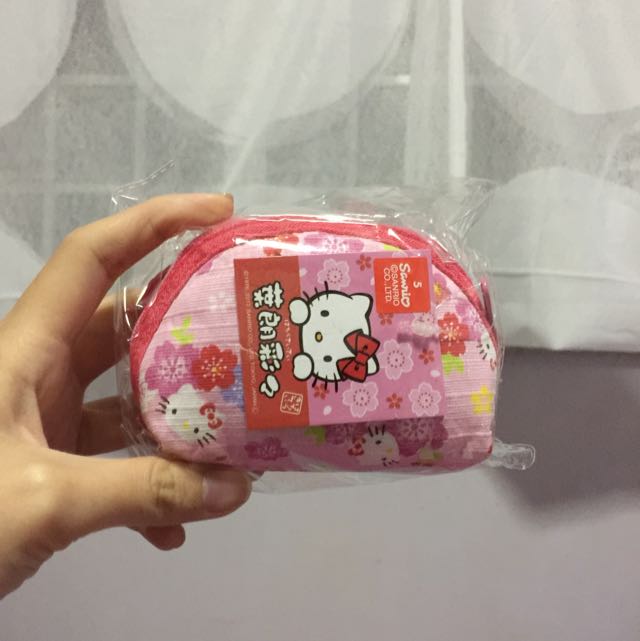 Hello Kitty Sanrio Coin Pouch, Women's Fashion, Bags & Wallets, Wallets ...